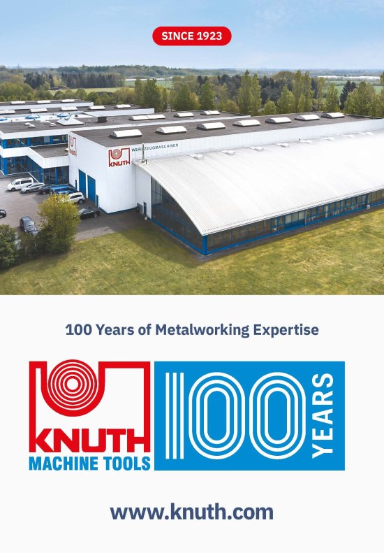 Demander le catalogue | KNUTH Machine Tools